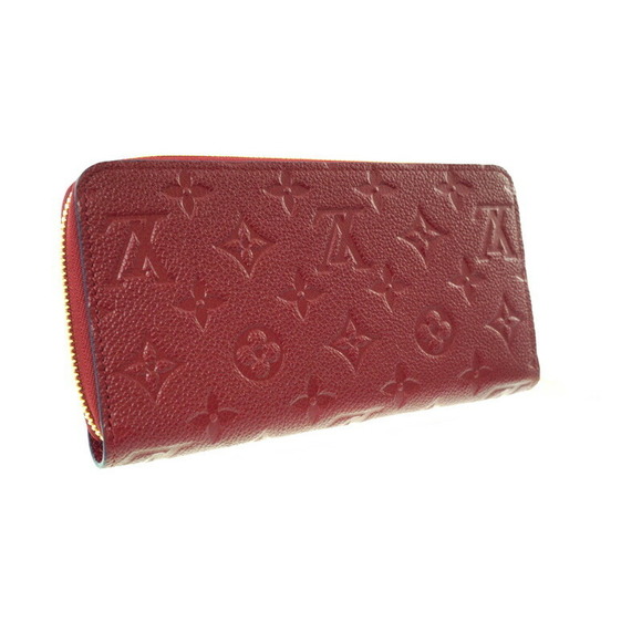 Louis Vuitton | Bags | Louis Vuitton Berry Long Red Zippy Empreinte ...